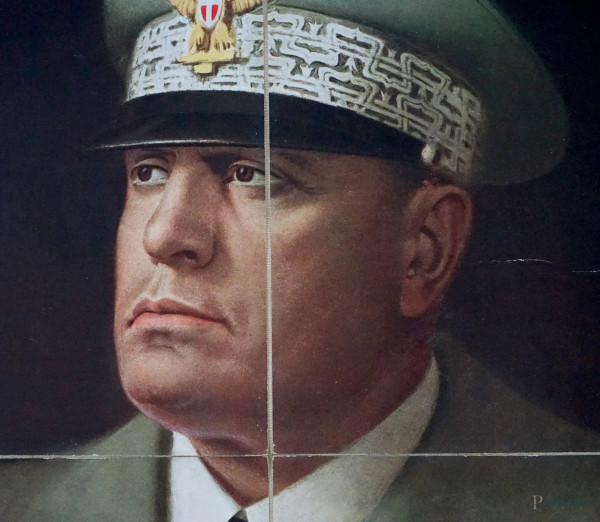 S. E. Benito Mussolini - Duce del Fascismo, fondatore dell'Impero, cm ...
